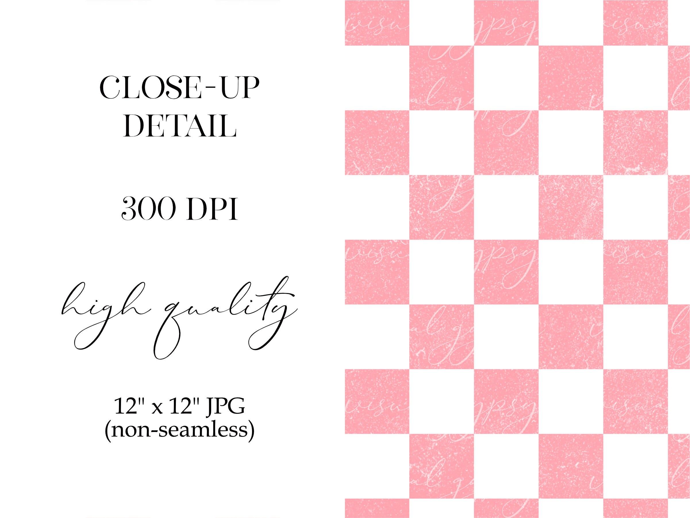 Distressed Checkerboard Digital Papers, Retro White and Colors Square ...