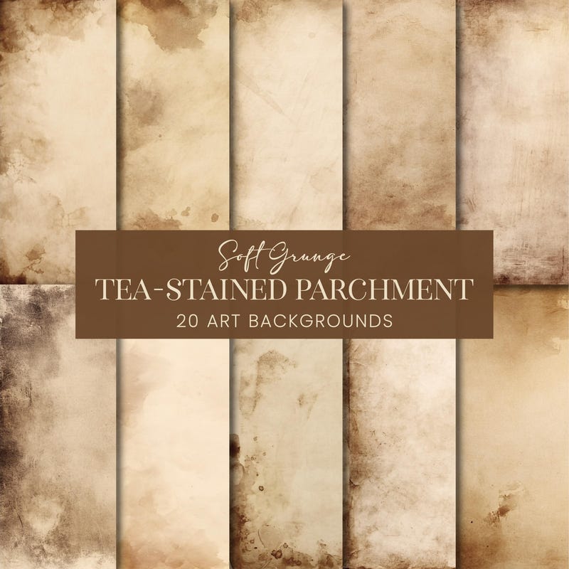 Tea Stained Paper - Etsy UK