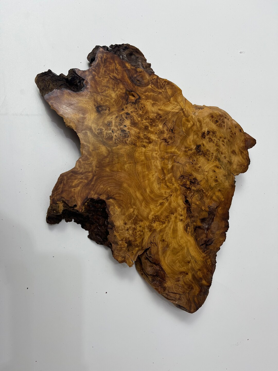 Olive Wood Slabs for DIY Wood Art Live Edge Wood Slab Unique Wooden ...