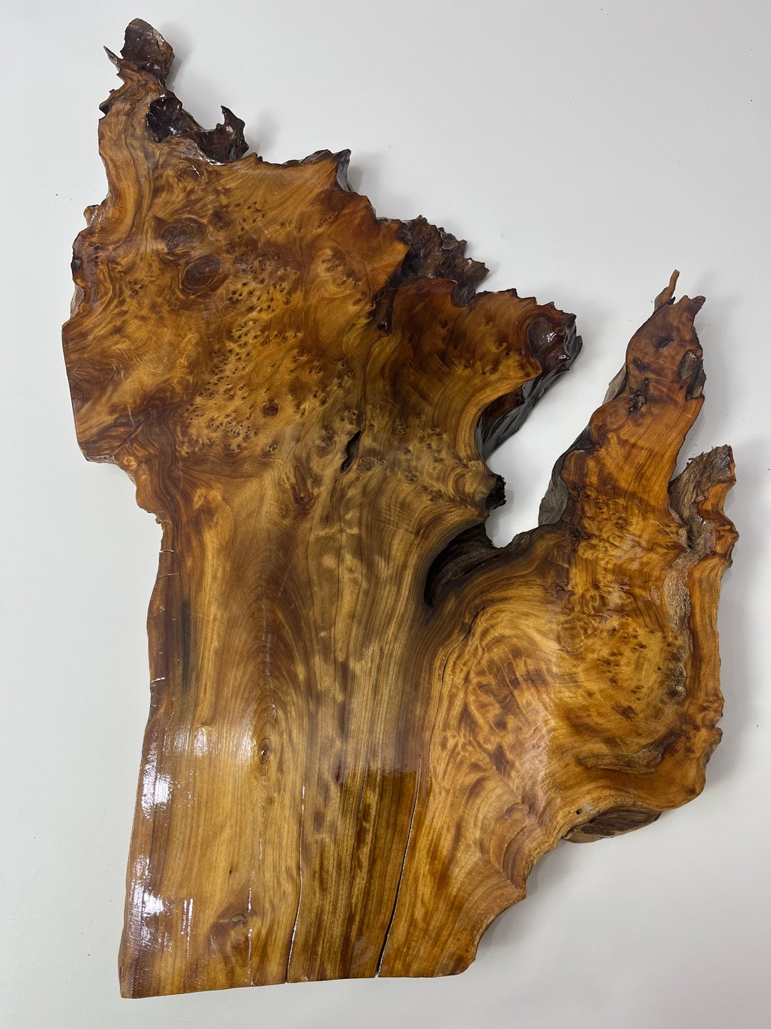 Olive Wood Slabs for DIY Wood Art Live Edge Wood Slab Unique Wooden ...