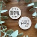 Circle Wooden Magnets - Custom Order or Select a Pre-made Design - Etsy