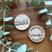 Circle Wooden Magnets - Custom Order or Select a Pre-made Design - Etsy