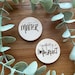 Circle Wooden Magnets - Custom Order or Select a Pre-made Design - Etsy