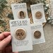 Pocket Hug Token: Personalized Wooden Love Token - Etsy