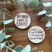 Circle Wooden Magnets - Custom Order or Select a Pre-made Design - Etsy