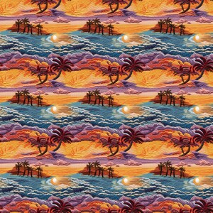 50 Seamless Beach Sunset Embroidered Images High Quality Seamless ...