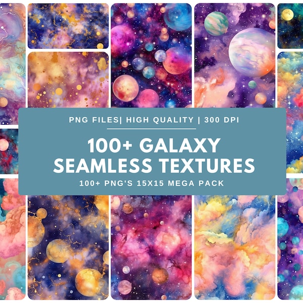 Watercolor Galaxy - Etsy