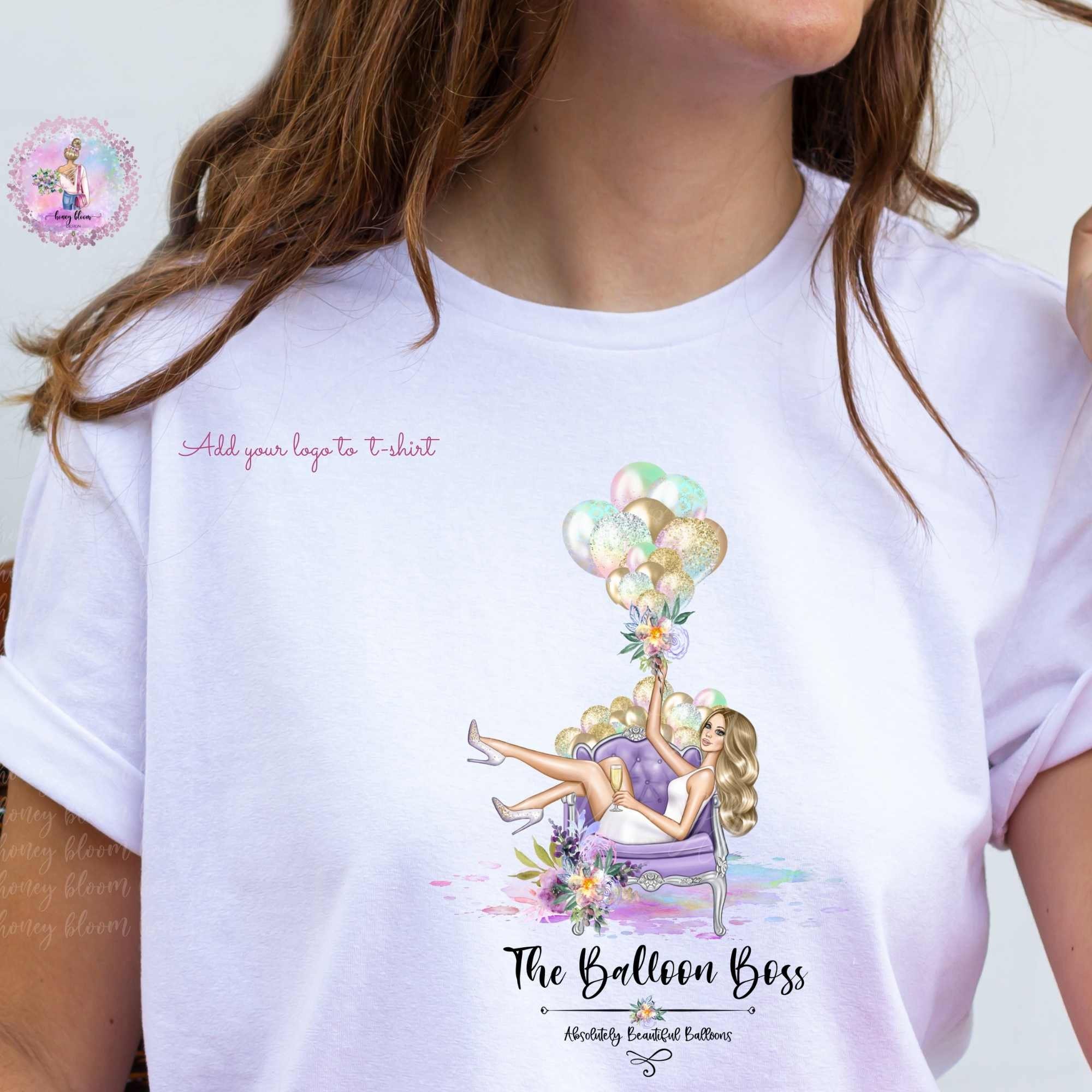 Glam Event Planner Logo Balloon Bouquet Blonde Hair Women - Etsy