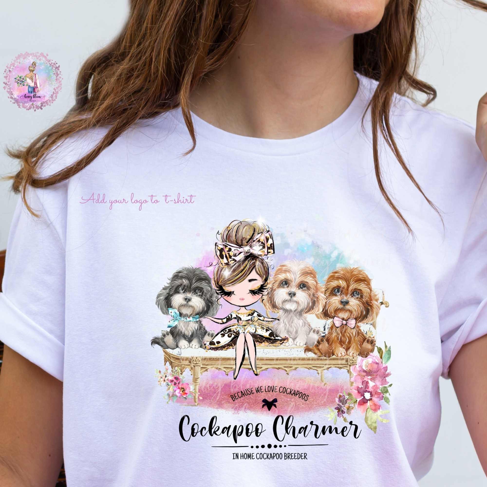 Adorable Dog Breeder Logo Cockapoo Logo Dog Boutique Groomer - Etsy