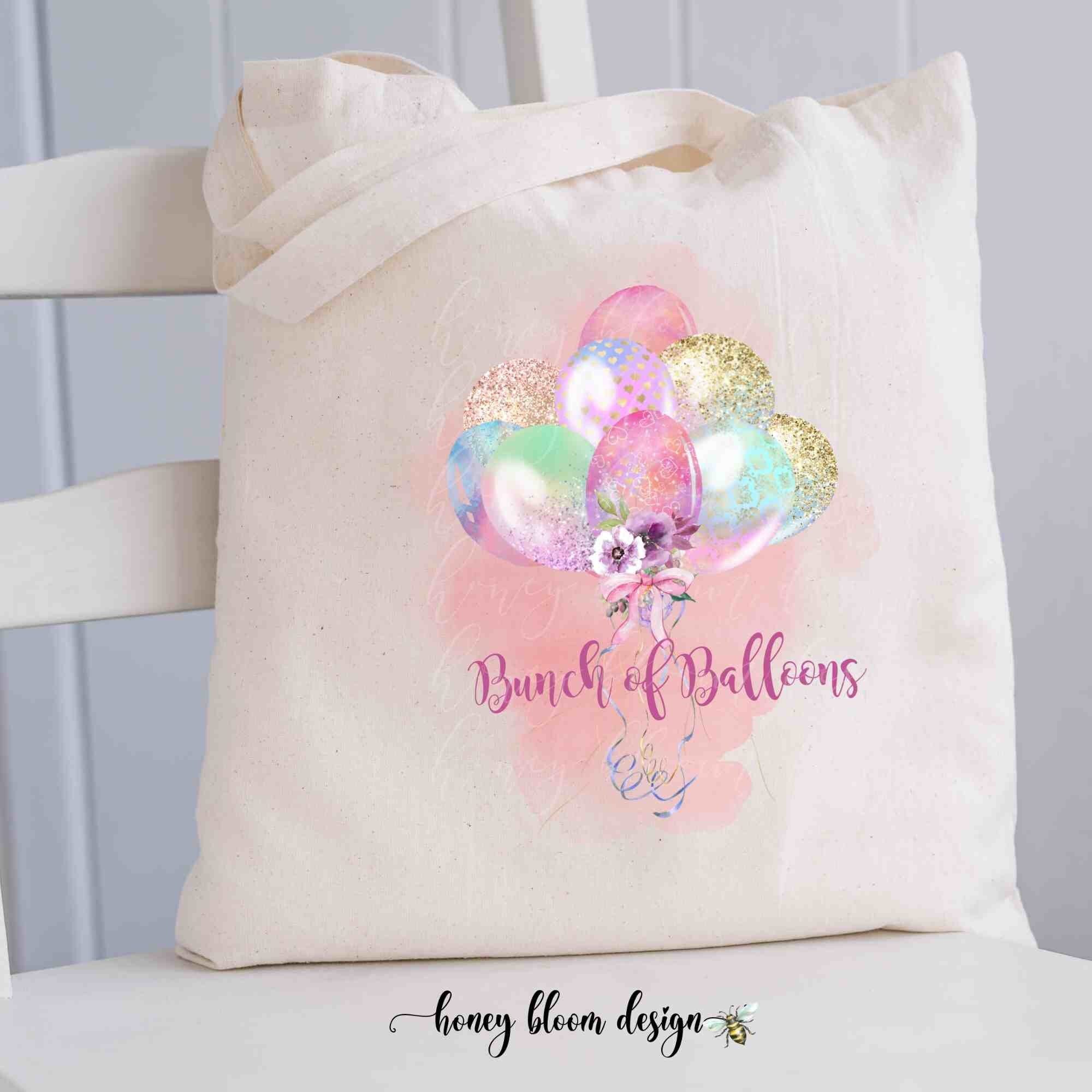 Balloon Logo, Pink Blue Balloons Logo, Perfect for Party Boutique Logo ...