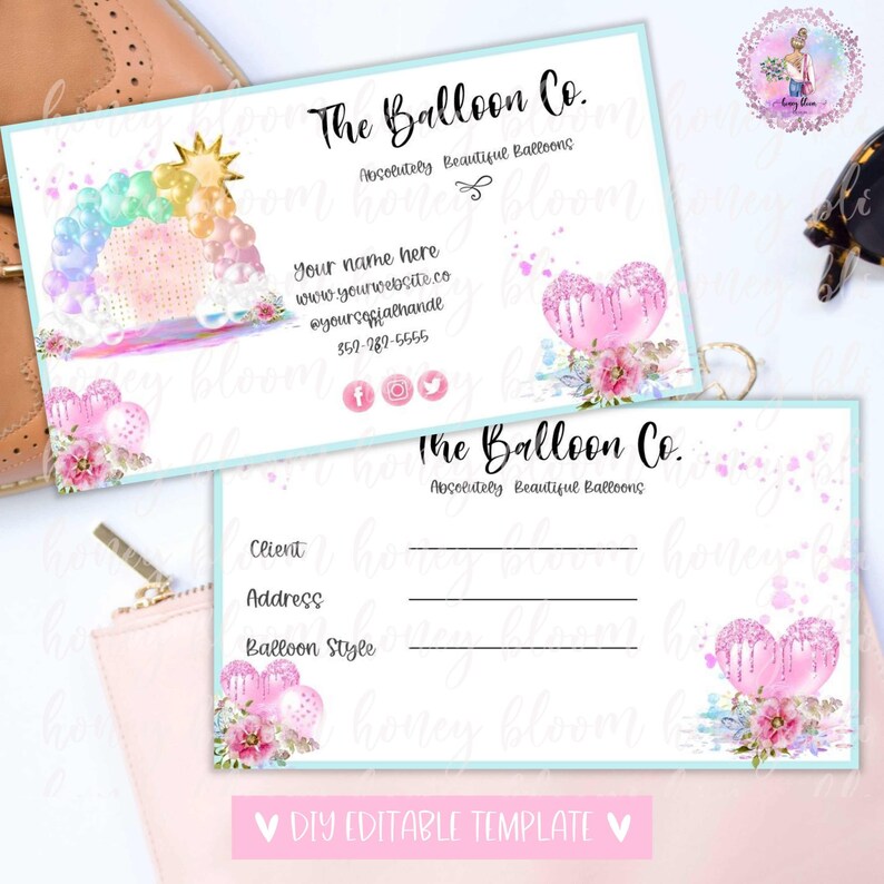 DIY Balloon Business Facebook Banner Balloon Arch Design FB - Etsy