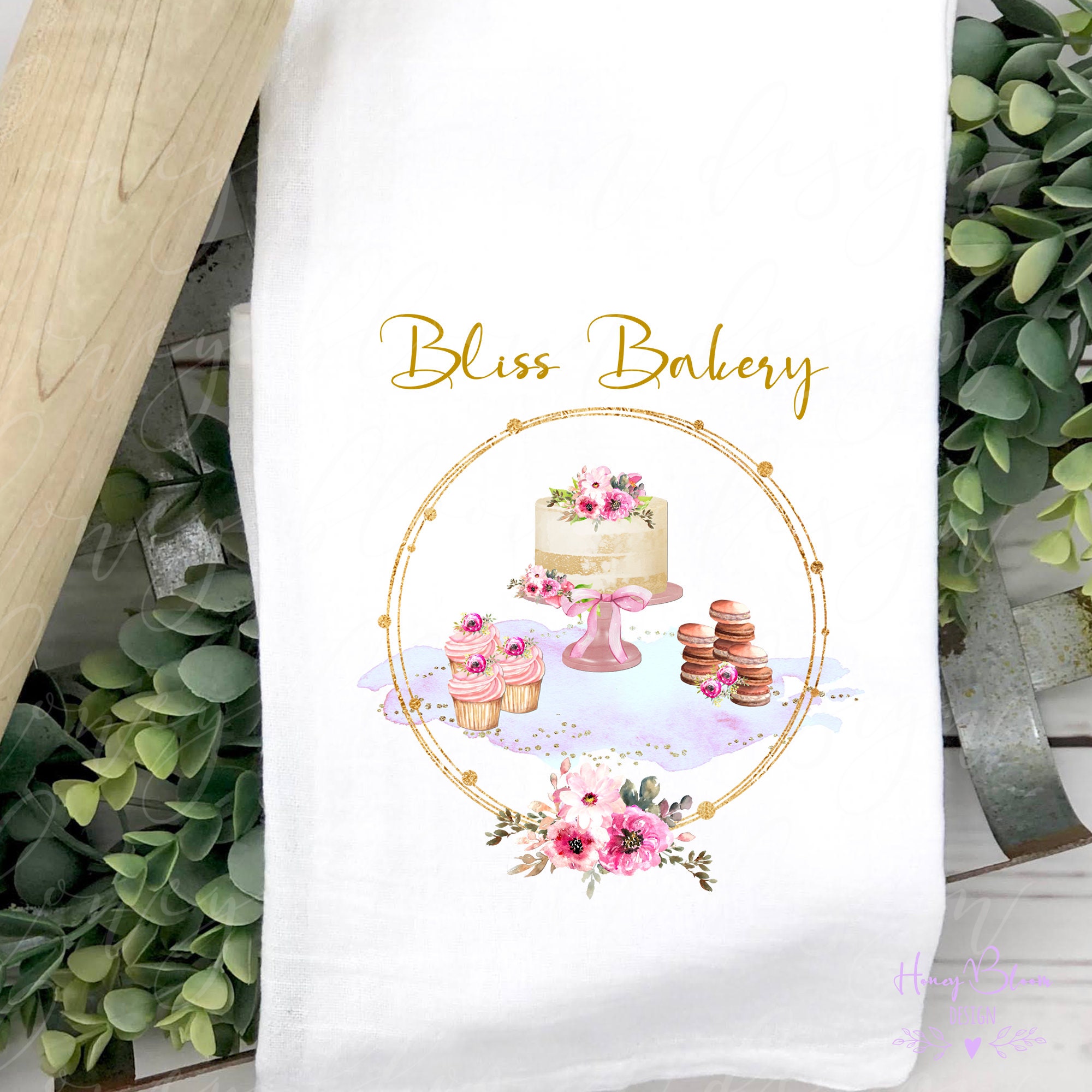 Cake Bakery Gift Voucher Add Your Logo to Voucher Gift - Etsy