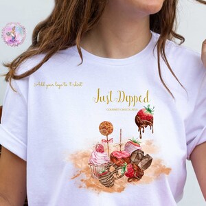 Chocolate Dripped Logo, Gourmet Chocolate Logo, Chocolate Strawberry ...