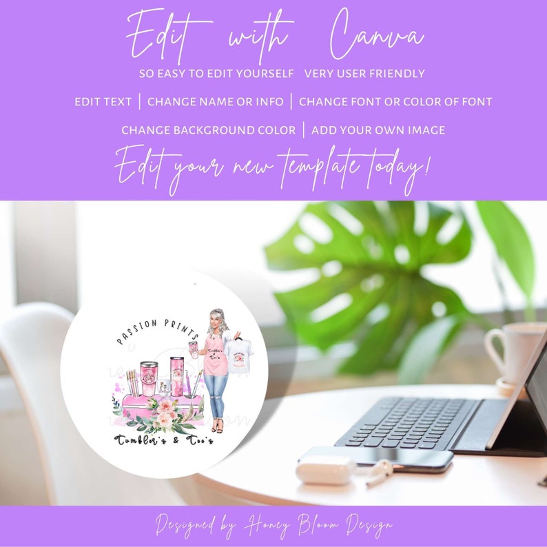 DIY T-shirt Cups Maker Logo| Blonde Hair Women Holding T-shirt Logo ...