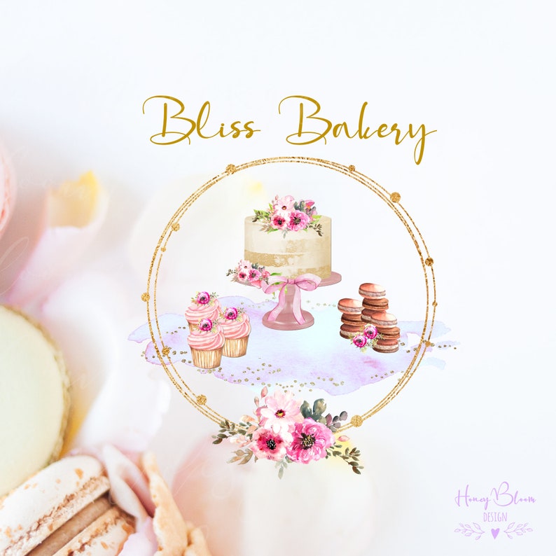 DIY Bakery Shop Business Card Cakes Cookies Cupcakes Biz - Etsy