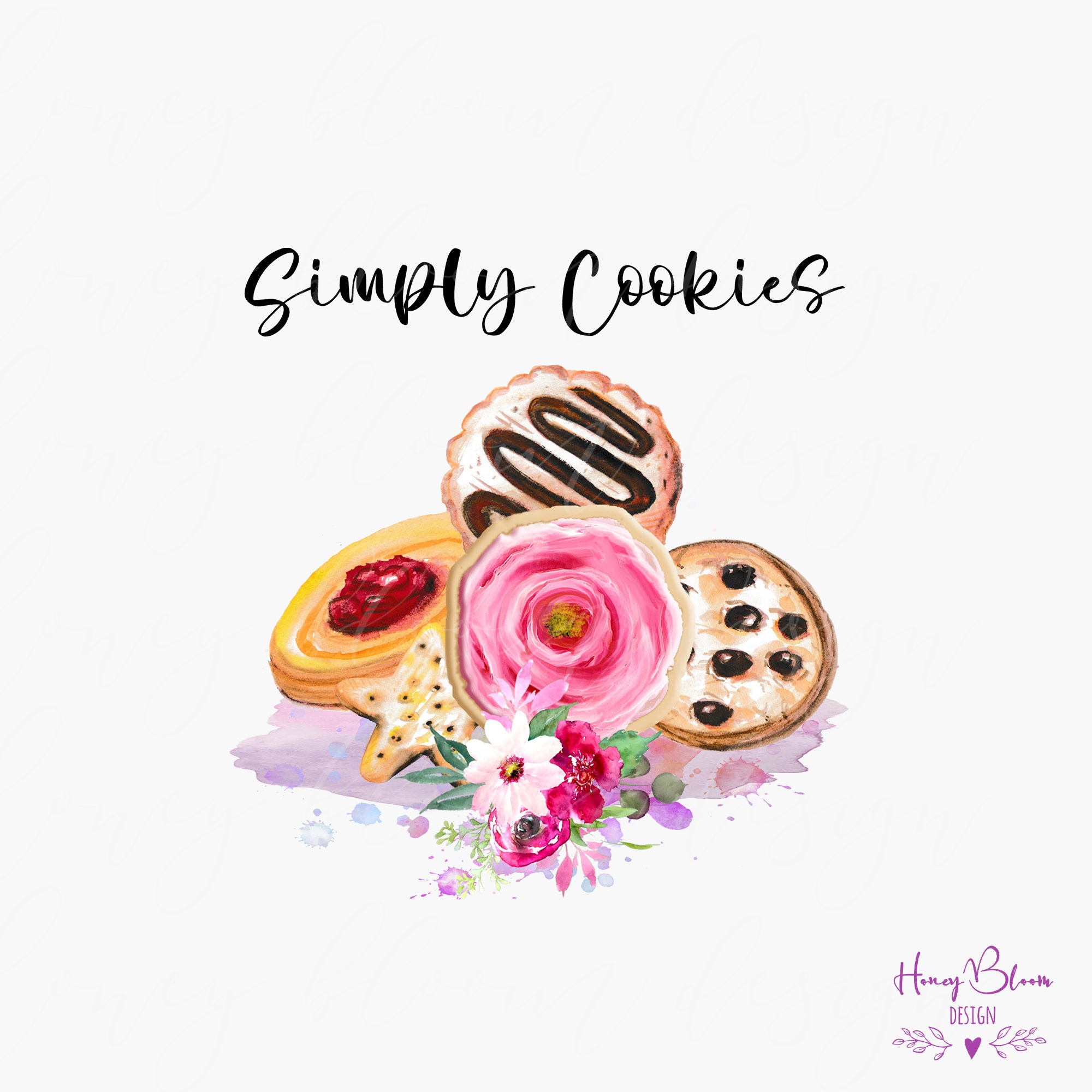 Cookie Bakery Logo Sugar Cookies Logo Cookie Bakery Shop - Etsy