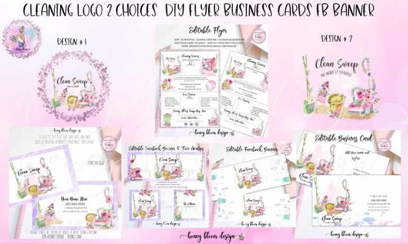 Vacuum Cleaning Flyer Cleaning Supplies Info Flyer - Etsy