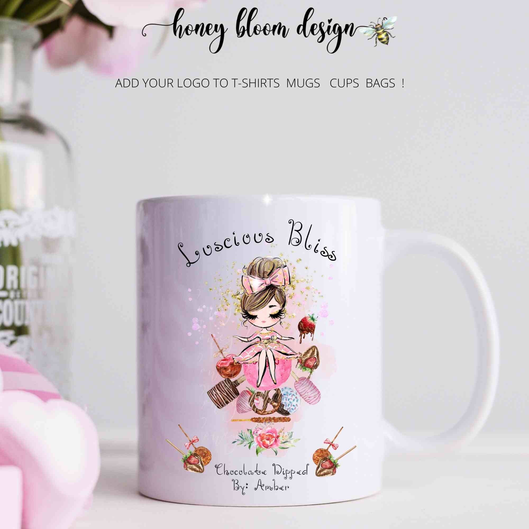 DIY Brunette Cutie Chocolate Dipped Logo Chocolate Bombs - Etsy