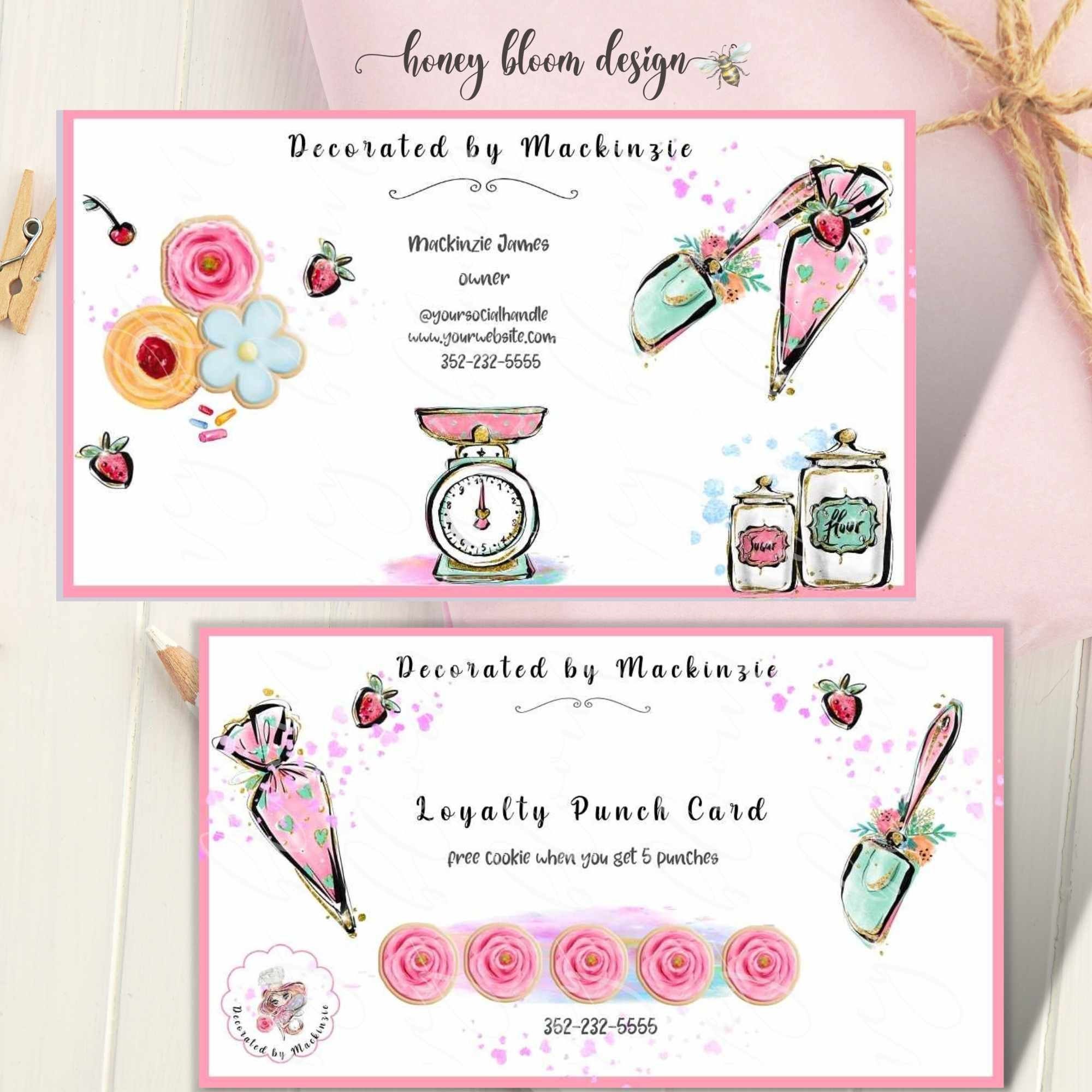 Bakery Business Bundle Cookies Bakery Logo Frosted Cookies - Etsy