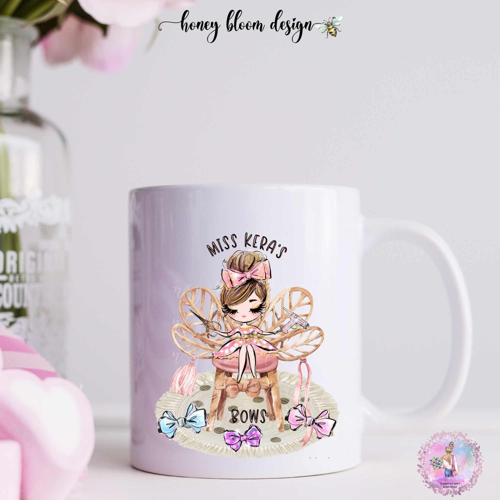 Boho Bows Maker Logo Brunette Sitting in Boho Chair Log - Etsy