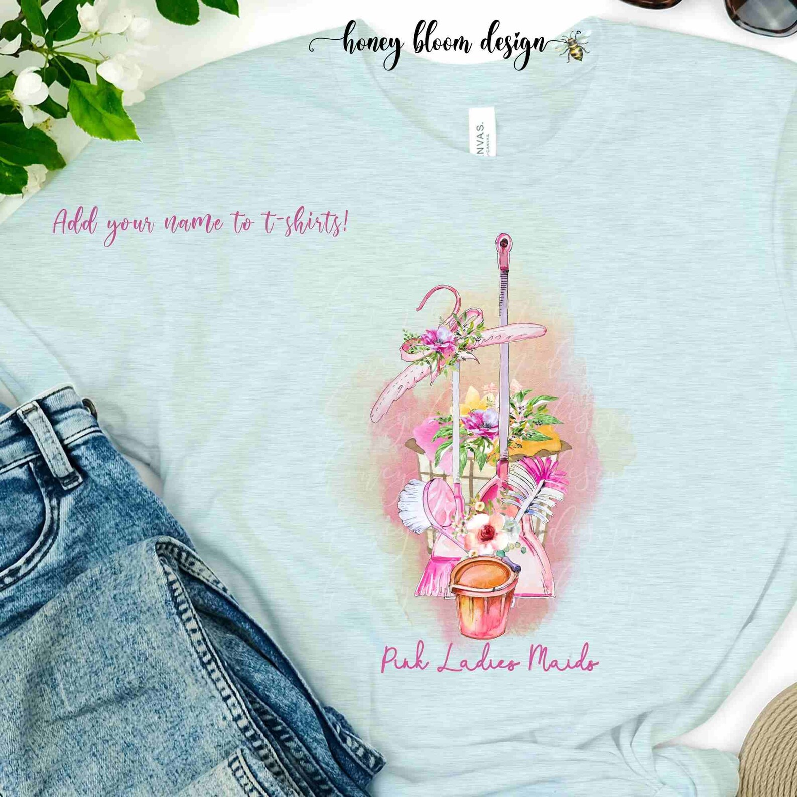 Pink Cleaning Logo Cleaning Supplies Logo Colorful Cleaning | Etsy