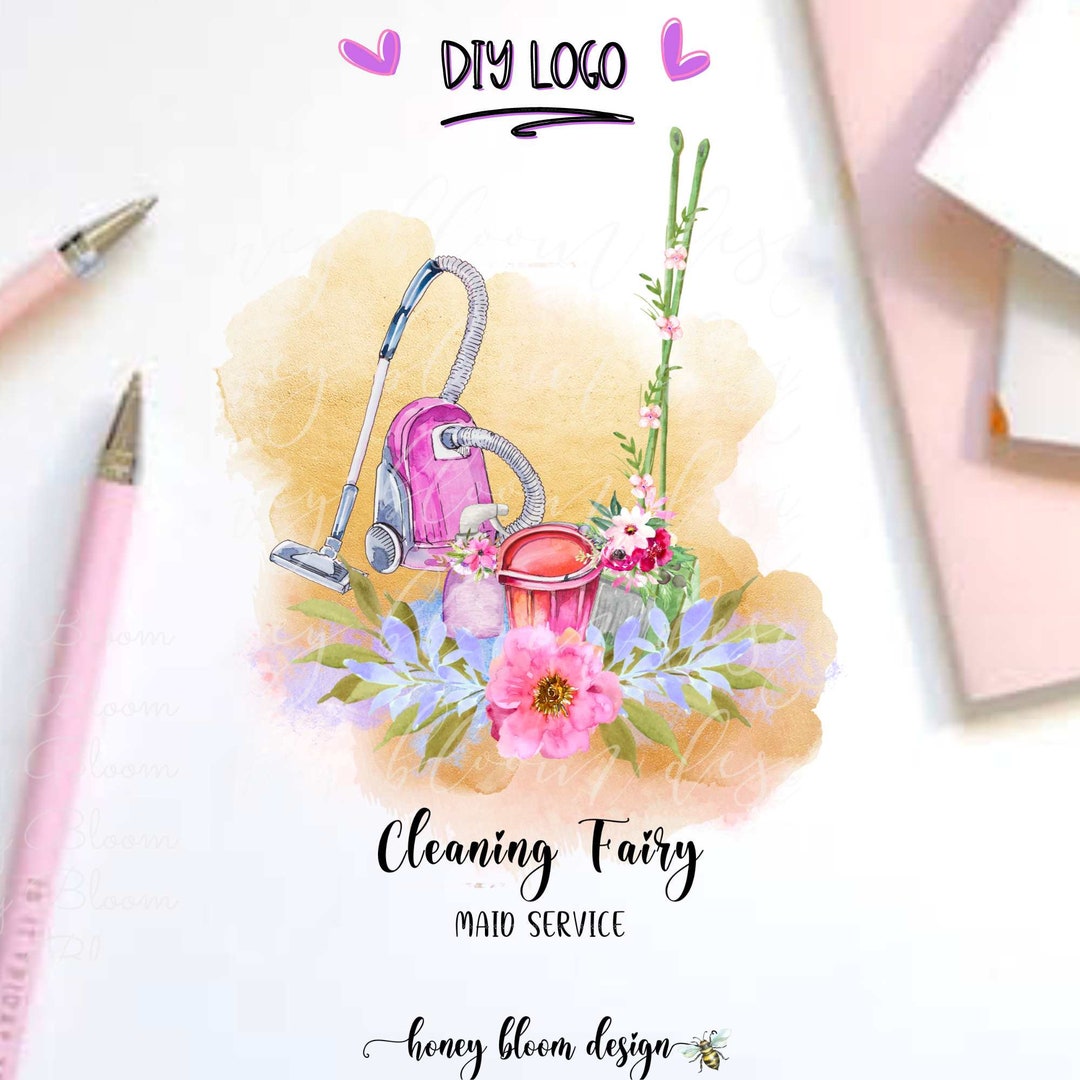 Colorful Canva Cleaning DIY Logo, Perfect Cleaning Supplies Logo ...