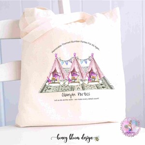 Themed Slumber Parties Logo, Glampin Teepee Kids & Adults Parties ...