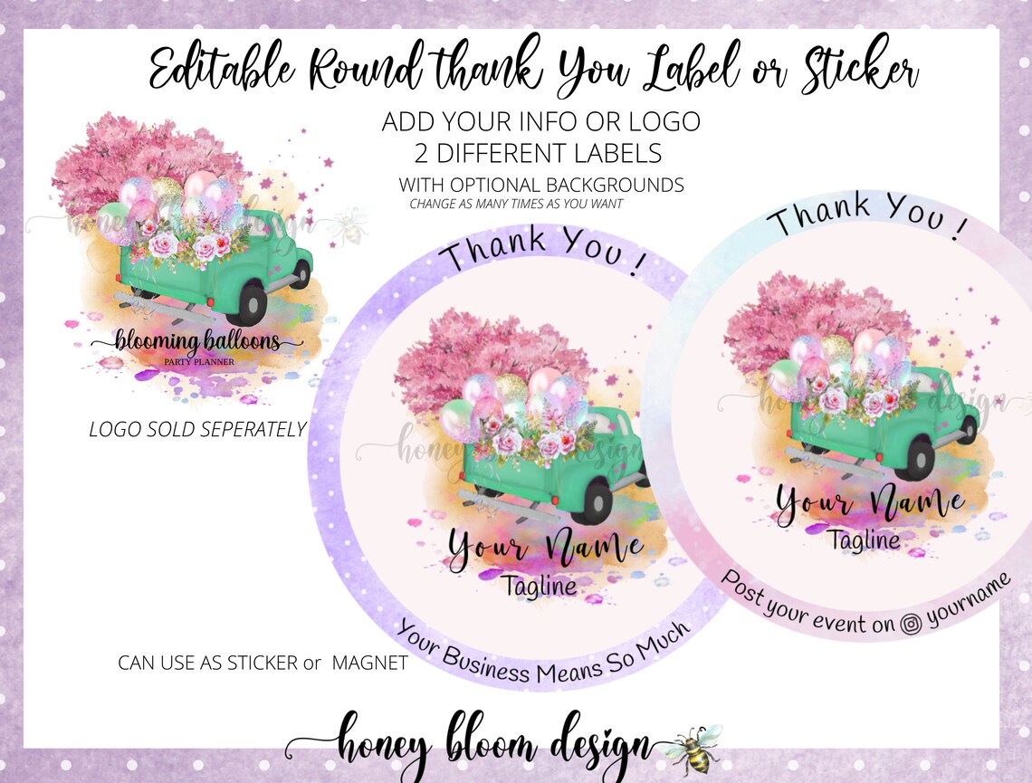 Party Planner Business Card Template Event Planner Business - Etsy