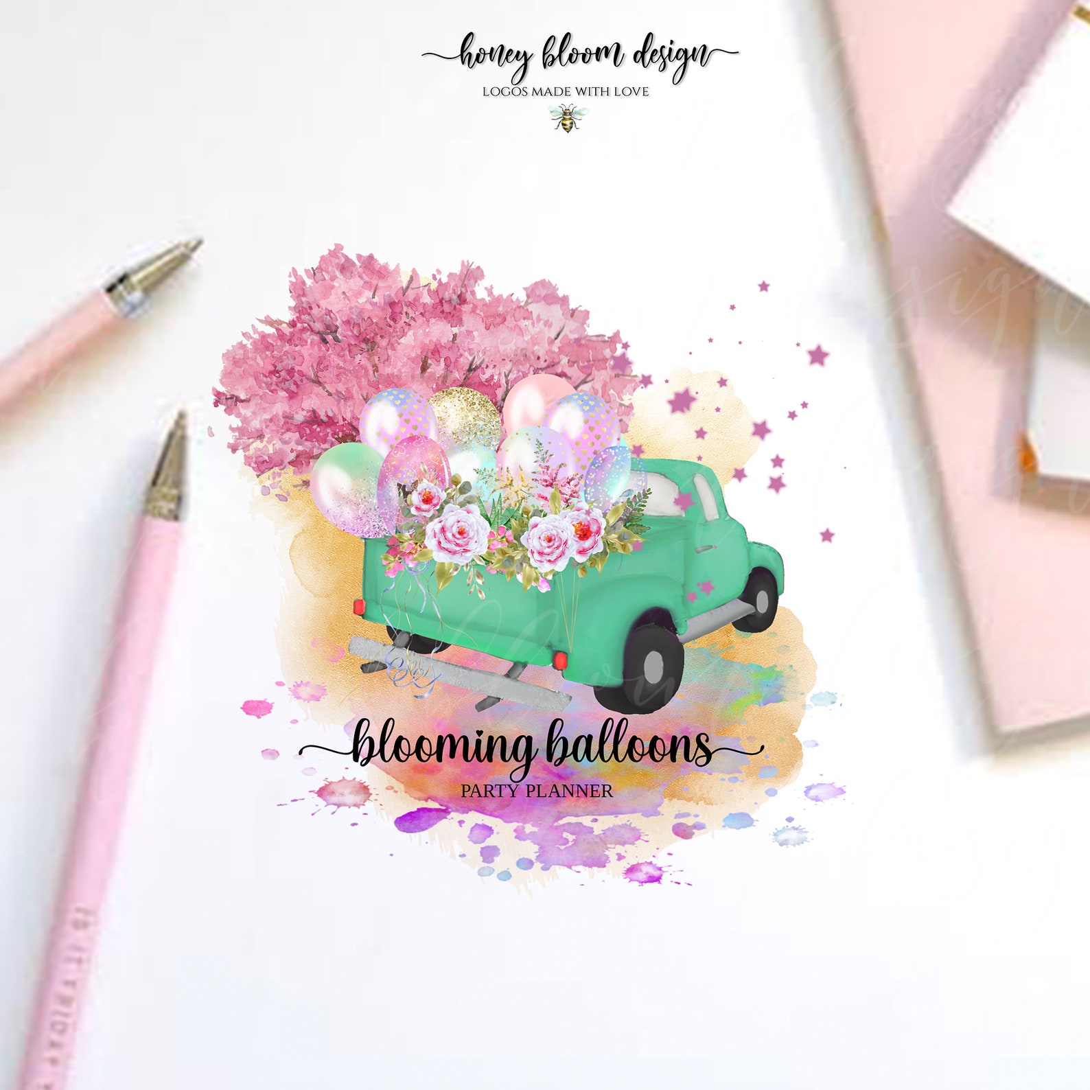 Party Planner Business Card Template Event Planner Business - Etsy