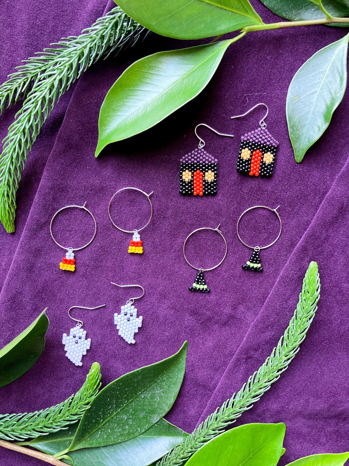 The Hallows Eve Earrings in Boo kitschy Cute Novelty - Etsy