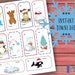 Christmas Arctic Animals Gift Tags: Printable Winter Holiday Tags (PDF ...