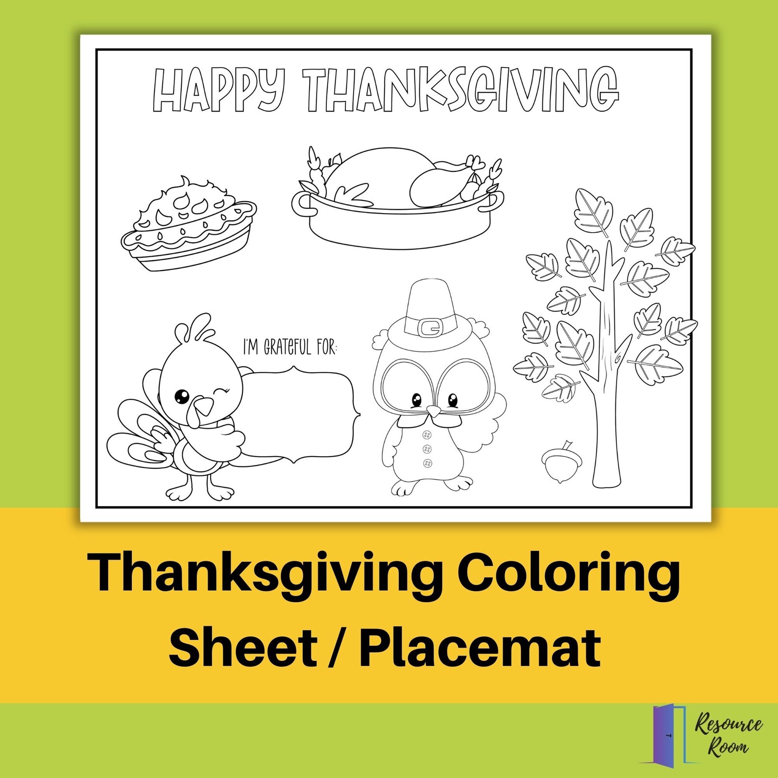 Thanksgiving Activity Bundle Word Search Scavenger Hunt - Etsy