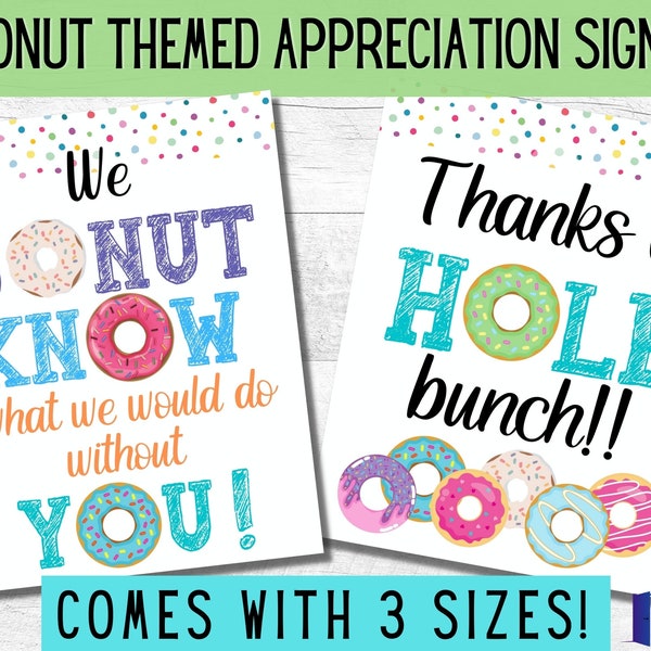 Donut Sign - Etsy