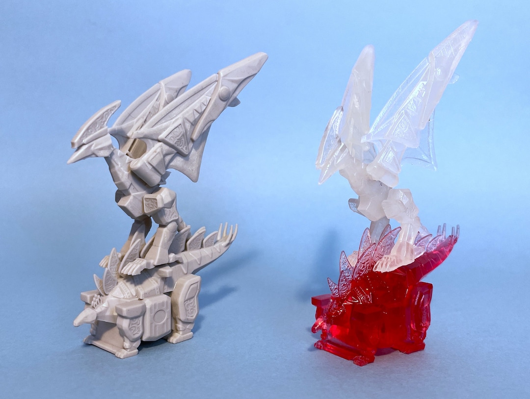 Dino Thunder/abaranger Dragozord/topgaler and Stegozord/stegoslidon ...