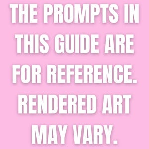 Plan and Create Ai Art Digital Prompt Guide | Includes 20 Art Samples ...