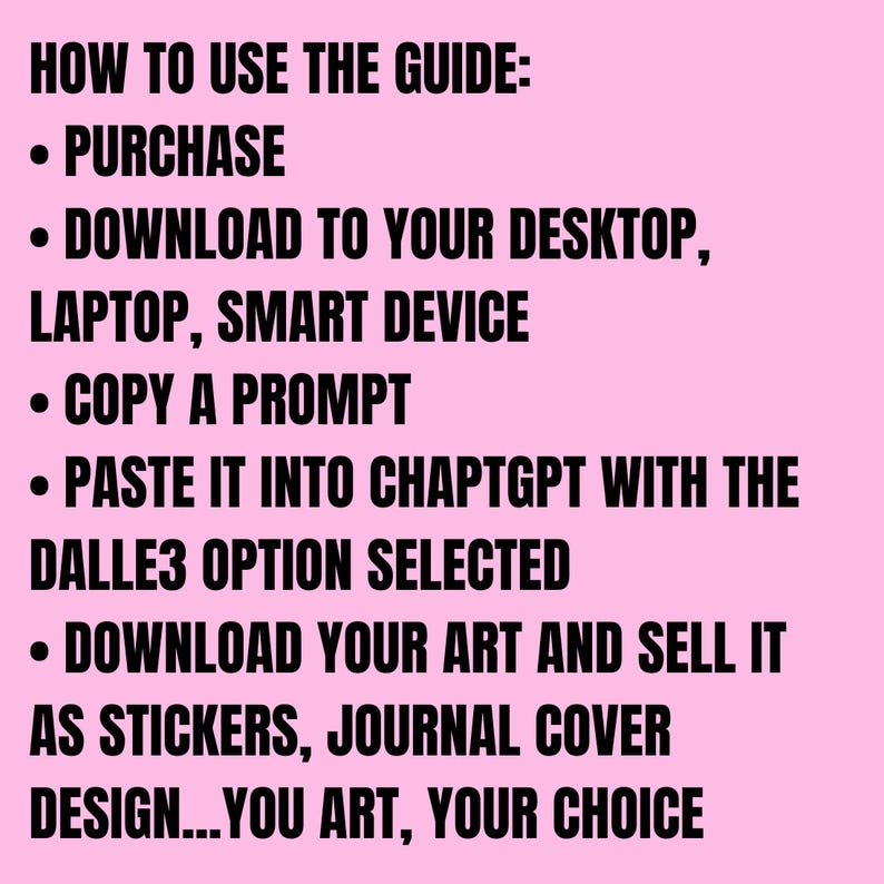 Plan and Create Ai Art Digital Prompt Guide | Includes 20 Art Samples ...