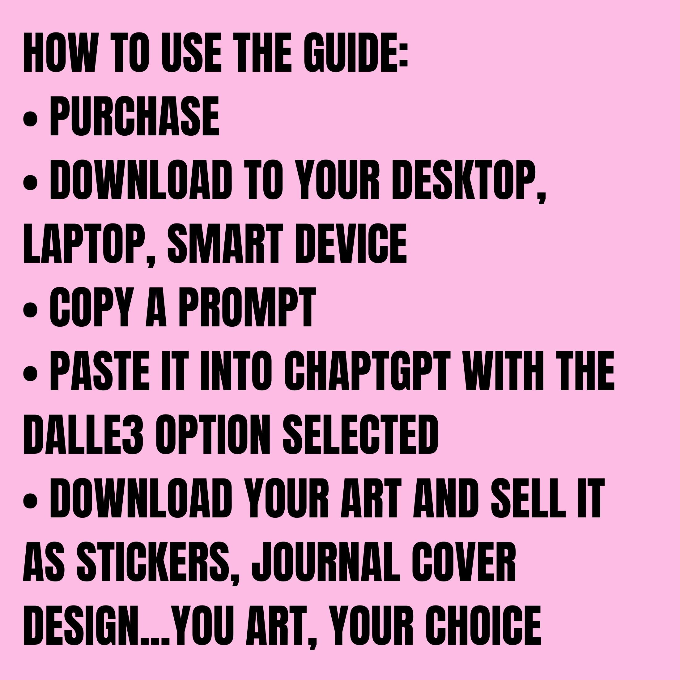 Plan and Create Ai Art Digital Prompt Guide | Includes 20 Art Samples ...