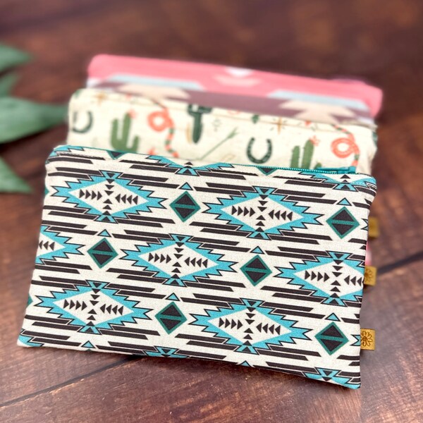 Western Pencil Pouch - Etsy