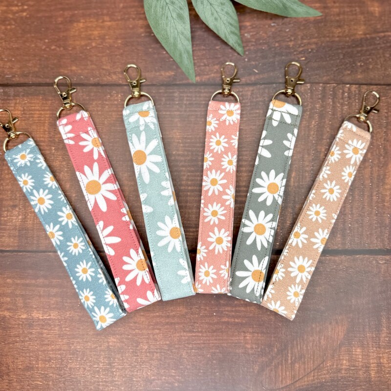 Fabric Keychains - Etsy