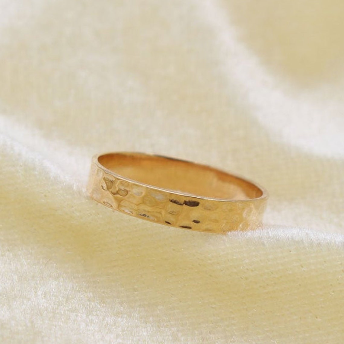 14k Gold Ring / 2.5 Mm Band / 14k Solid Gold Ring / Engagement - Etsy