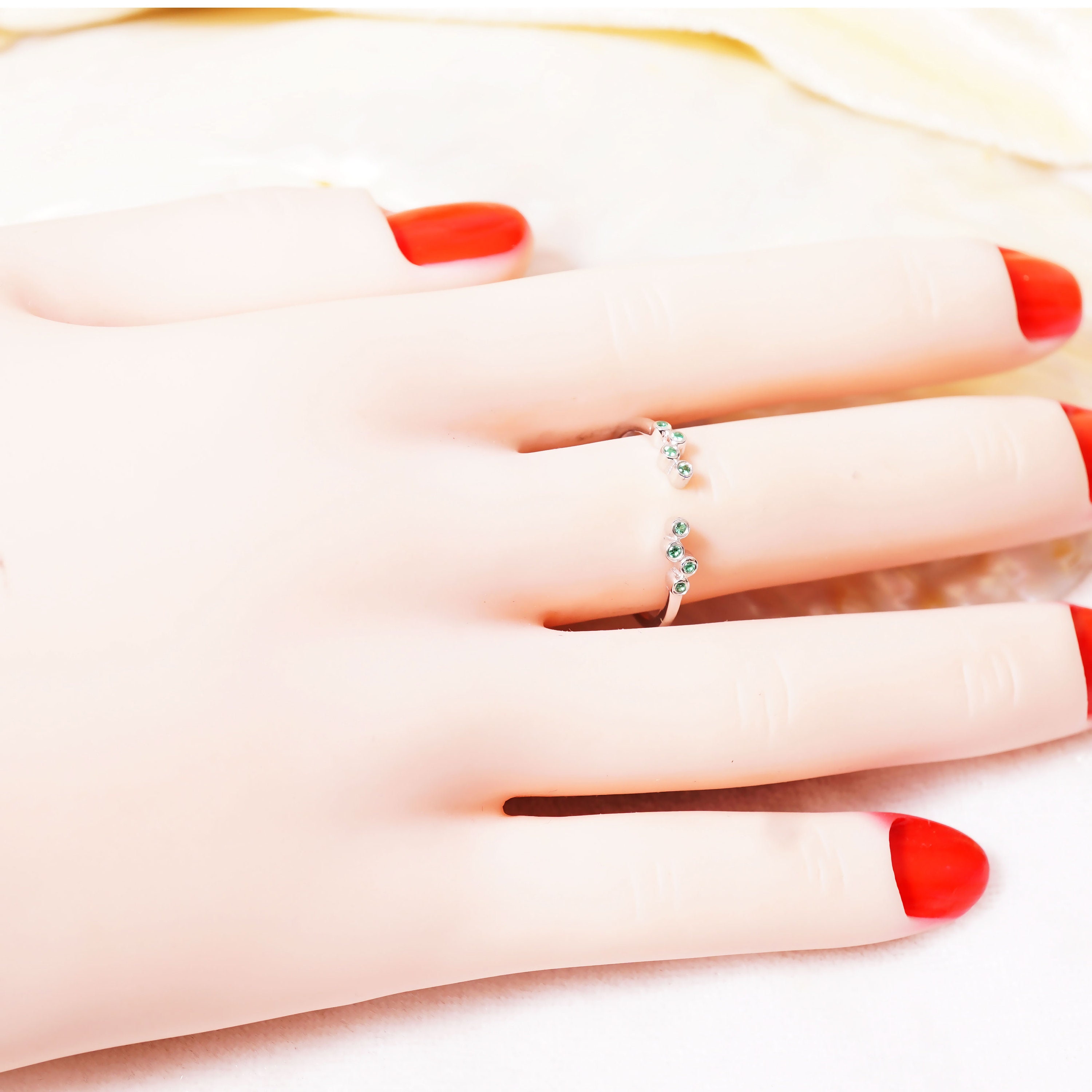 14k Gold Open Cuff Ring / Stackable Ring / Dainty Ring / | Etsy