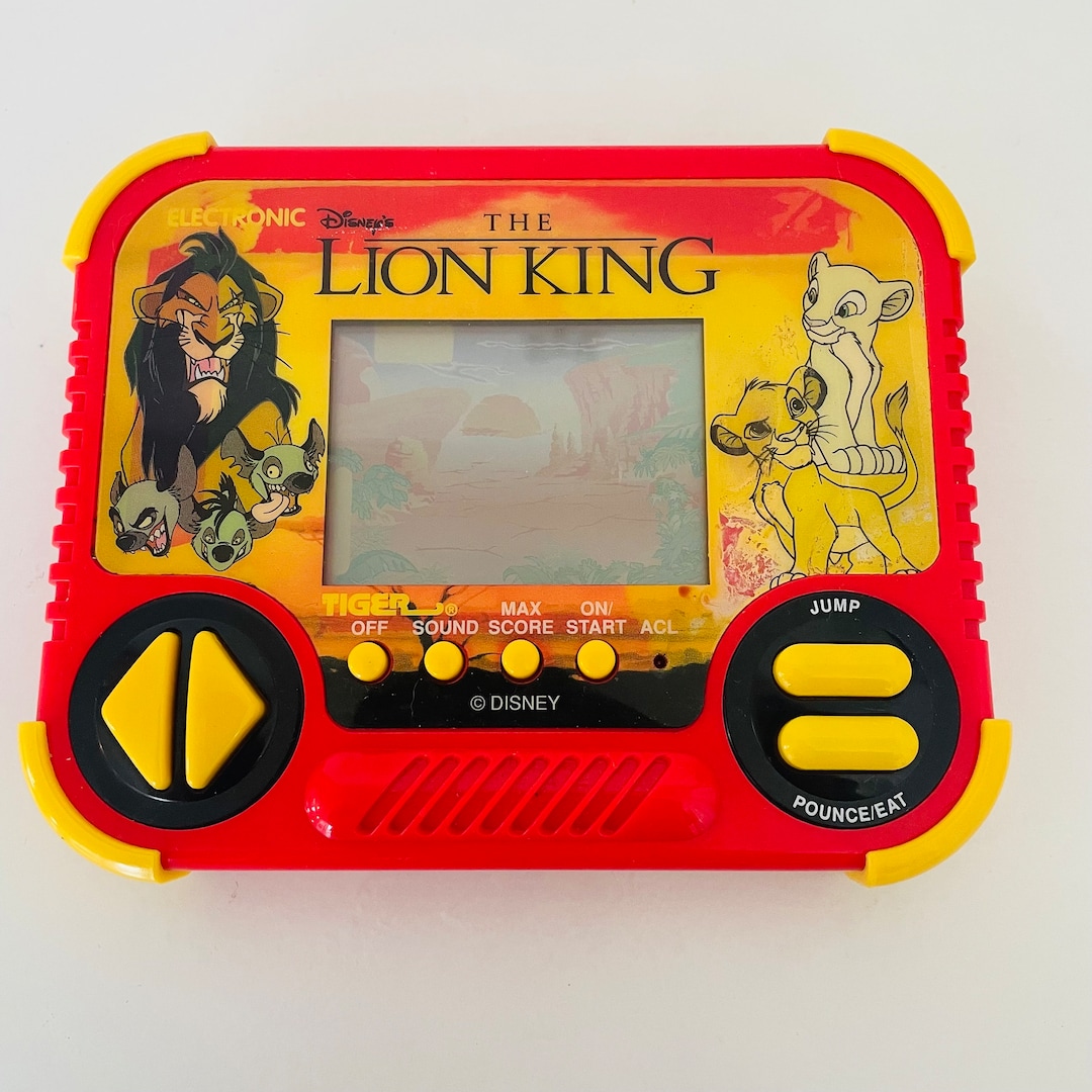 Vintage Disney's the Lion King Handheld Game / Tiger Electronic Video ...