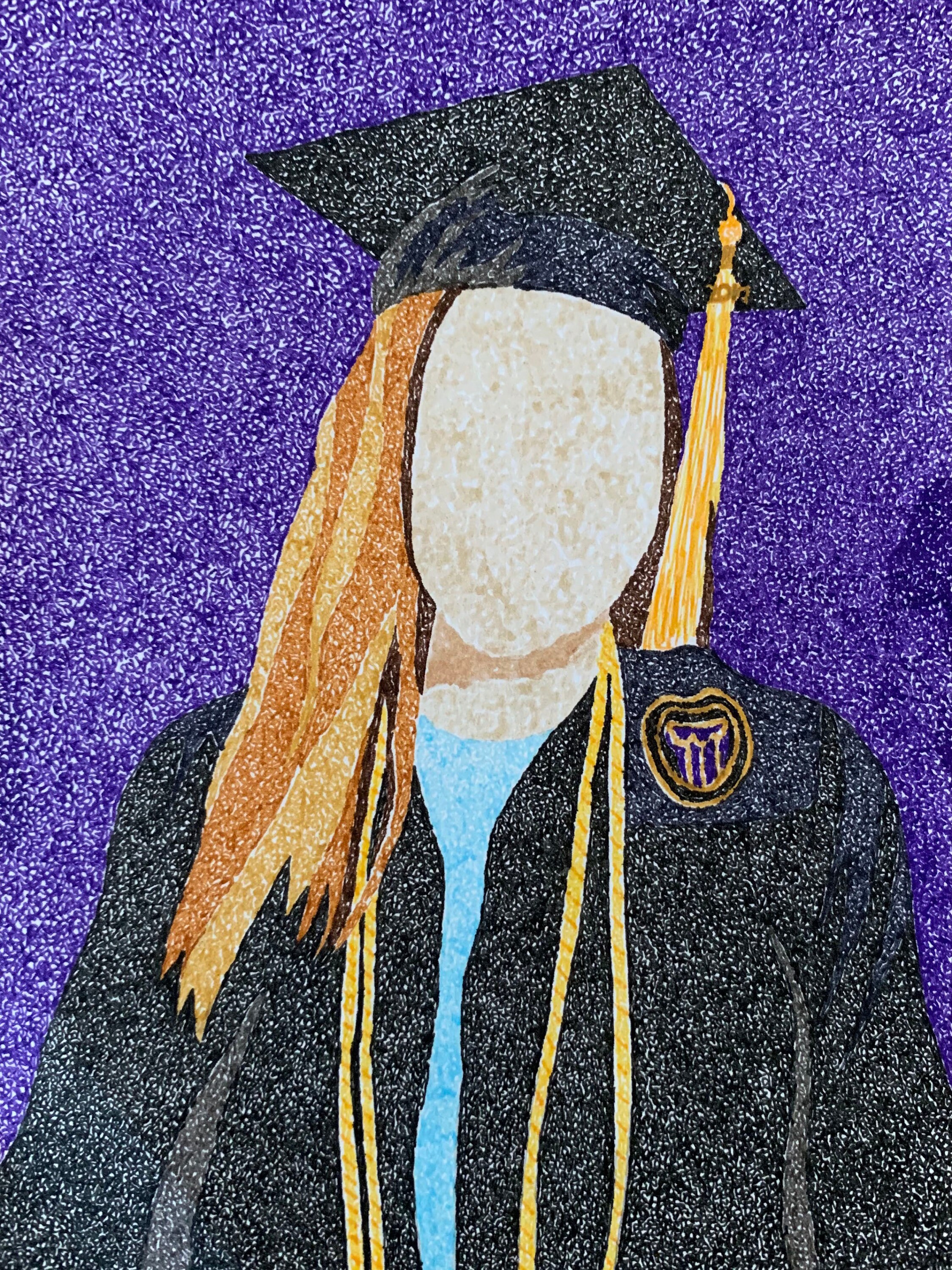 CUSTOM Person Print Pointillism People Pen Drawing - Etsy