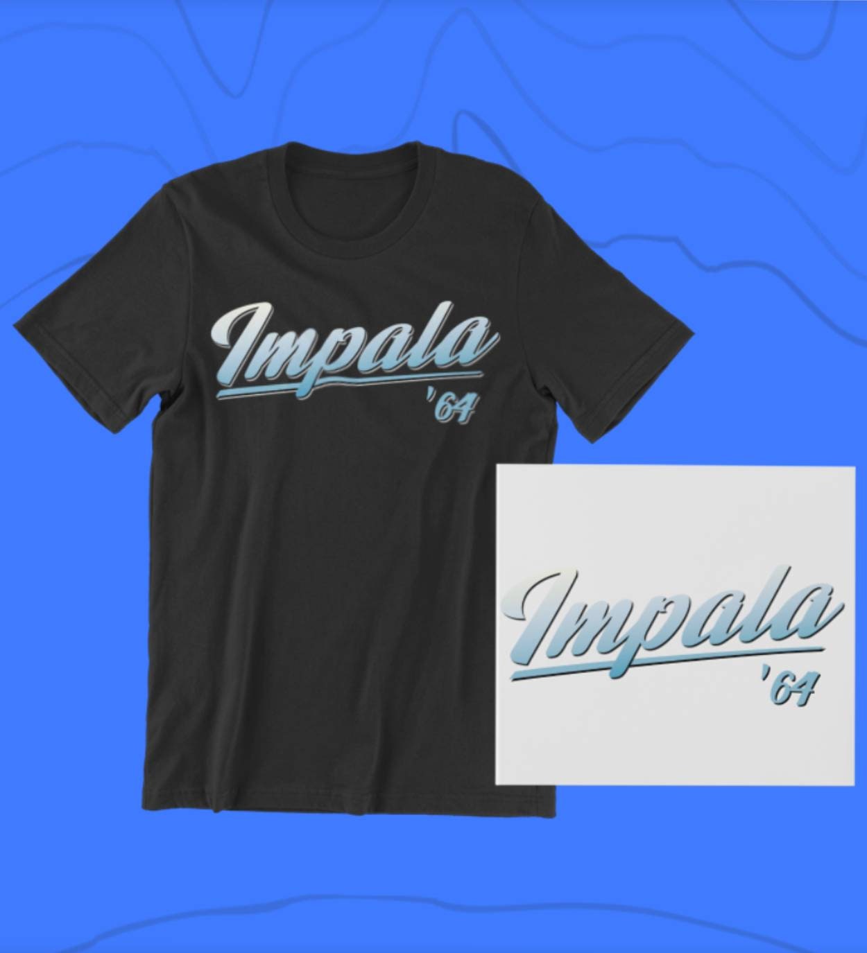Impala '64 Tee Shirt, Lowrider Shirt, Car Club Apparel, Gift for Him ...