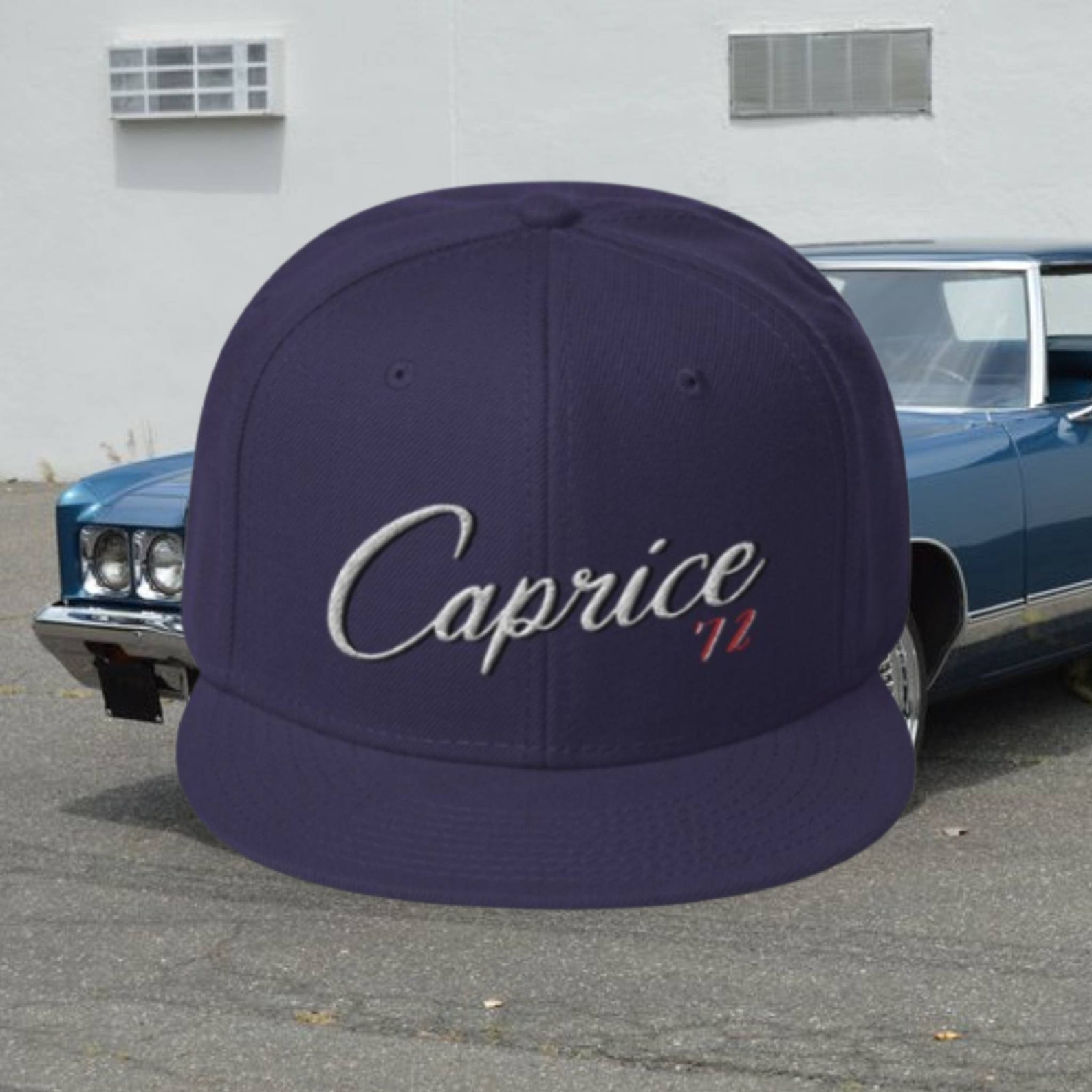72 Caprice Snapback Hat, Classic Car, Lowrider - Etsy