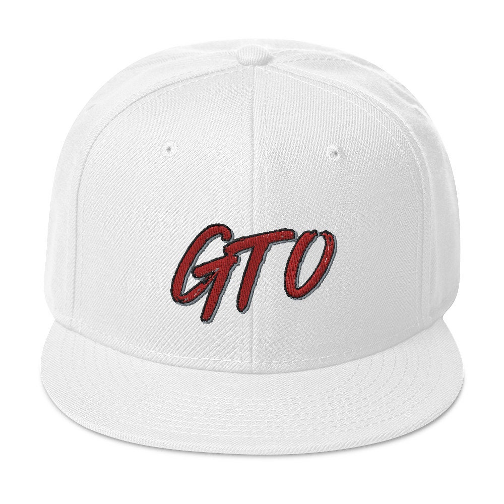 Pontiac GTO Car Hat, Cool Classic Muscle Car Gift for a Pontiac Fan ...