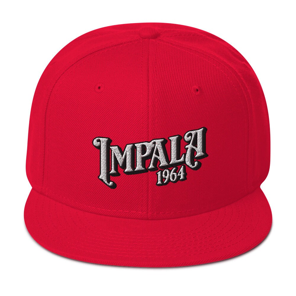 1964 Impala Lowrider Embroidered Ball Cap - Vintage Auto Baseball Hat ...