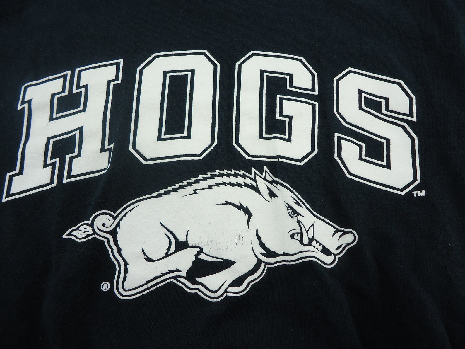 Arkansas Razorbacks T-shirt University Hogs Vintage - Etsy