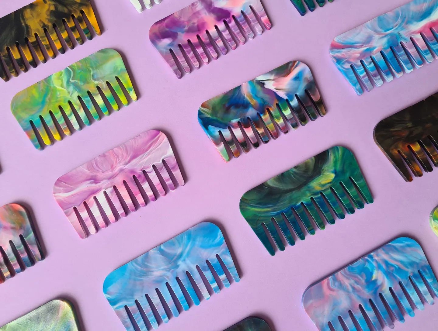 Eco-friendly Recycled Plastic Combs – Durable, Sustainable & Stylish - Etsy