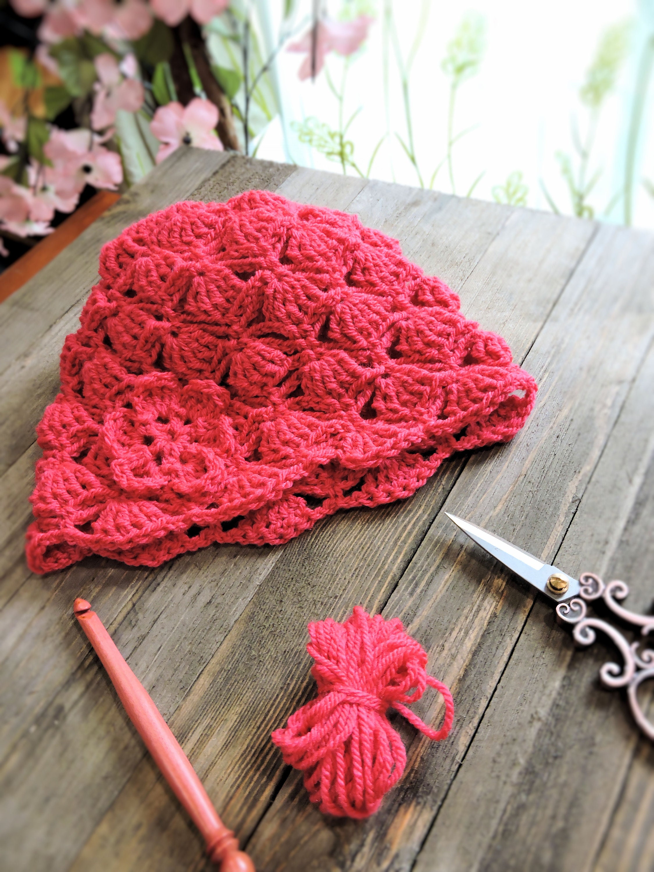 Crochet Lace Beanie PATTERN Crochet Hat Patterns for Women | Etsy